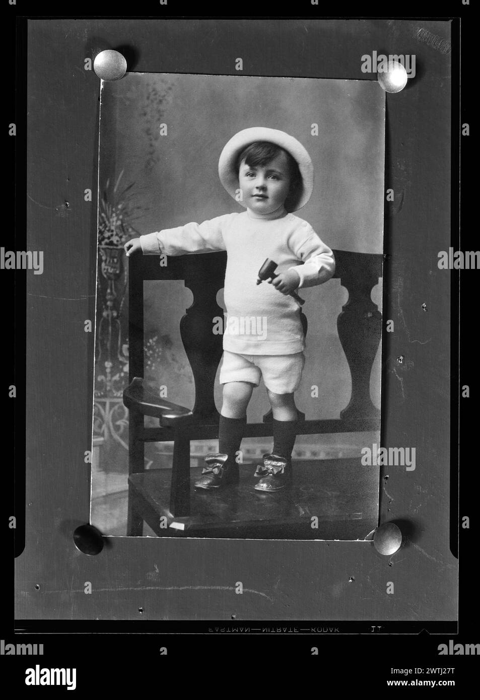 Child; inscribed 'Mrs Whittaker' Nitrate negatives, gelatin silver ...