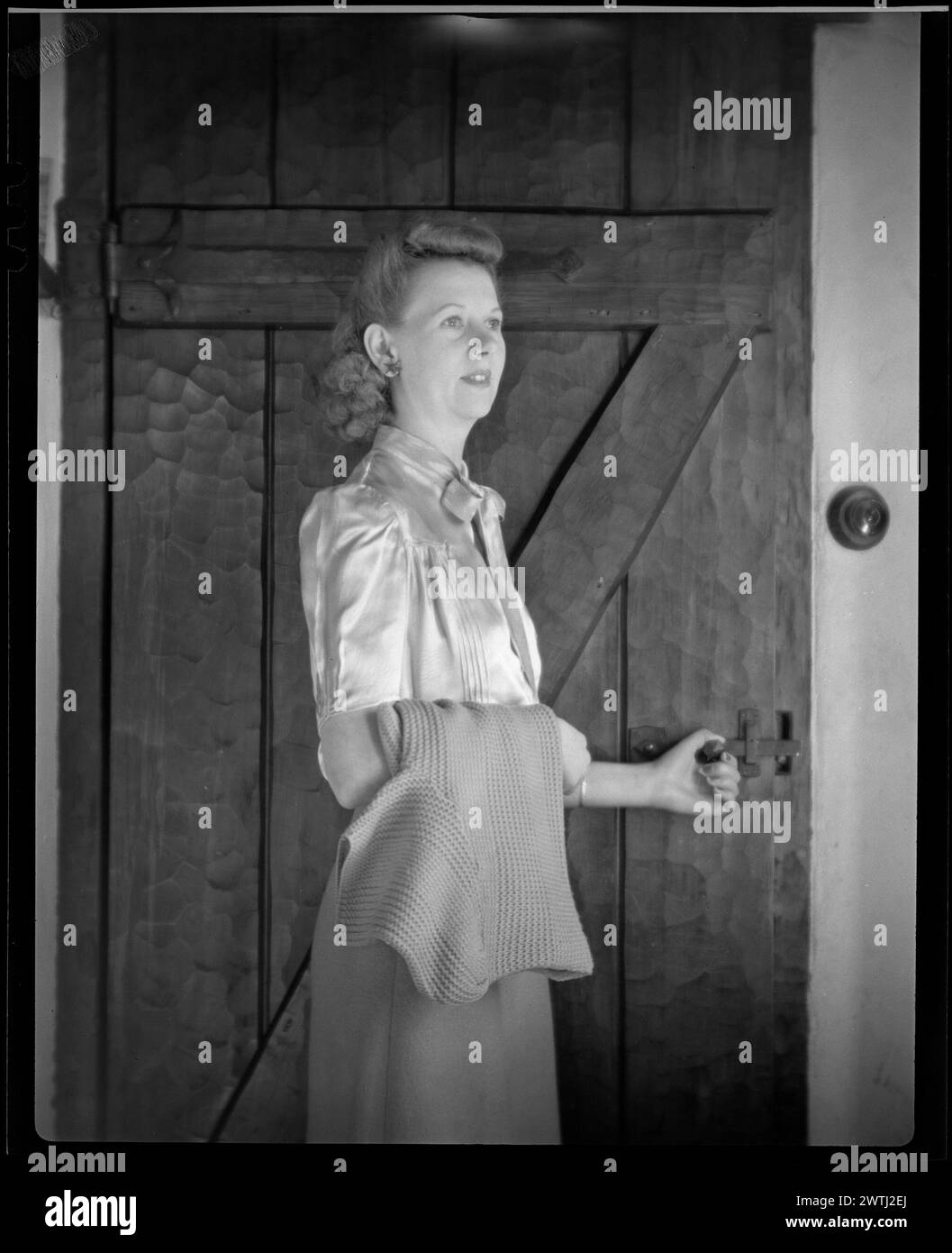 Joan Evans gelatin silver negatives, black-and-white negatives Stock ...
