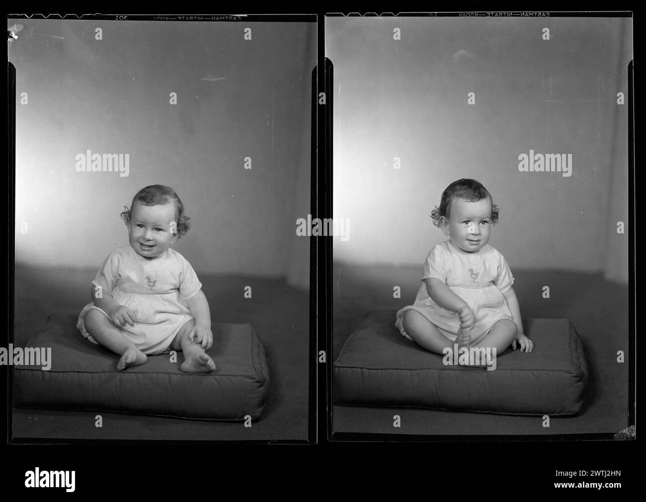 Child; inscribed 'Mrs Blaise' Nitrate negatives, gelatin silver ...