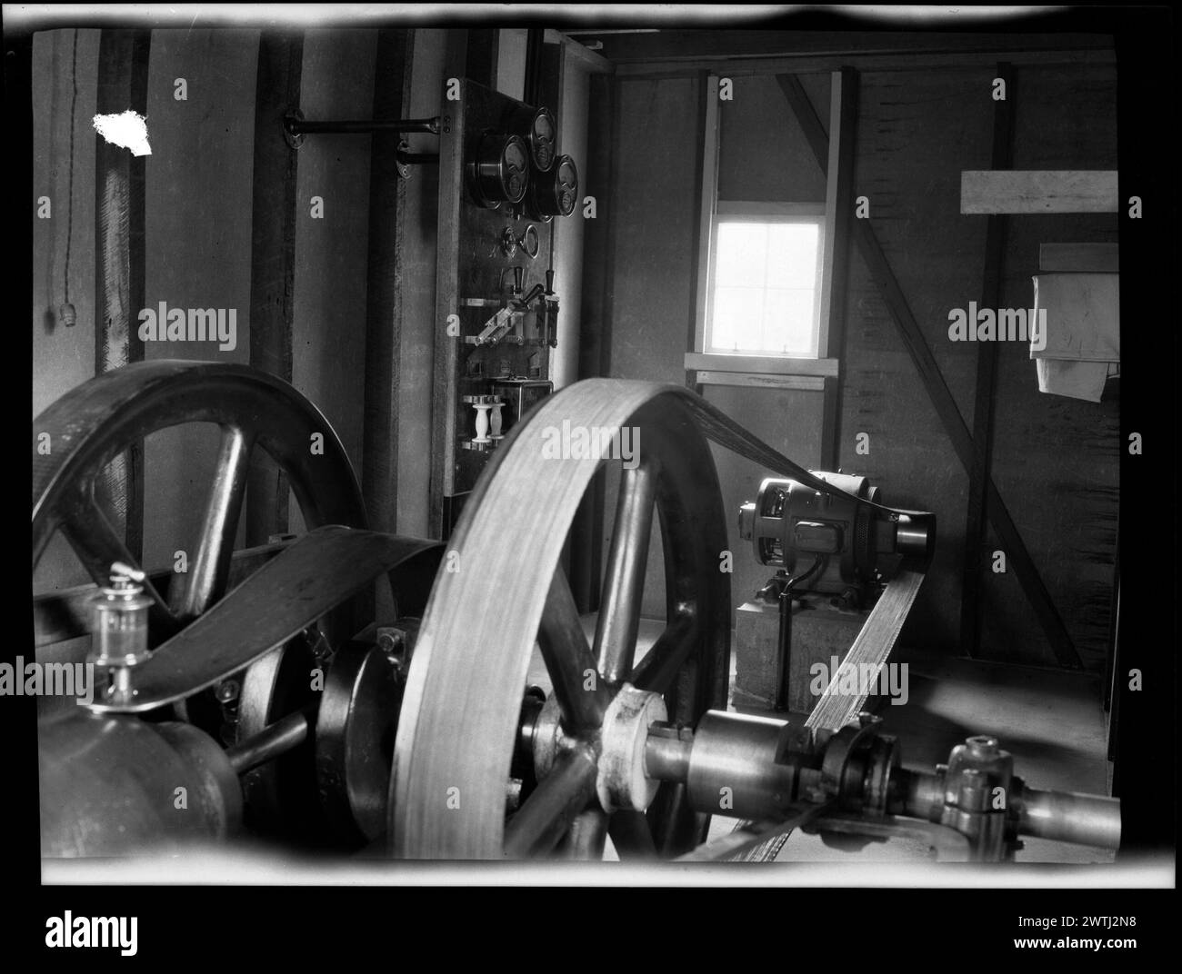 Machinery Nitrate negatives, black-and-white negatives Stock Photo - Alamy