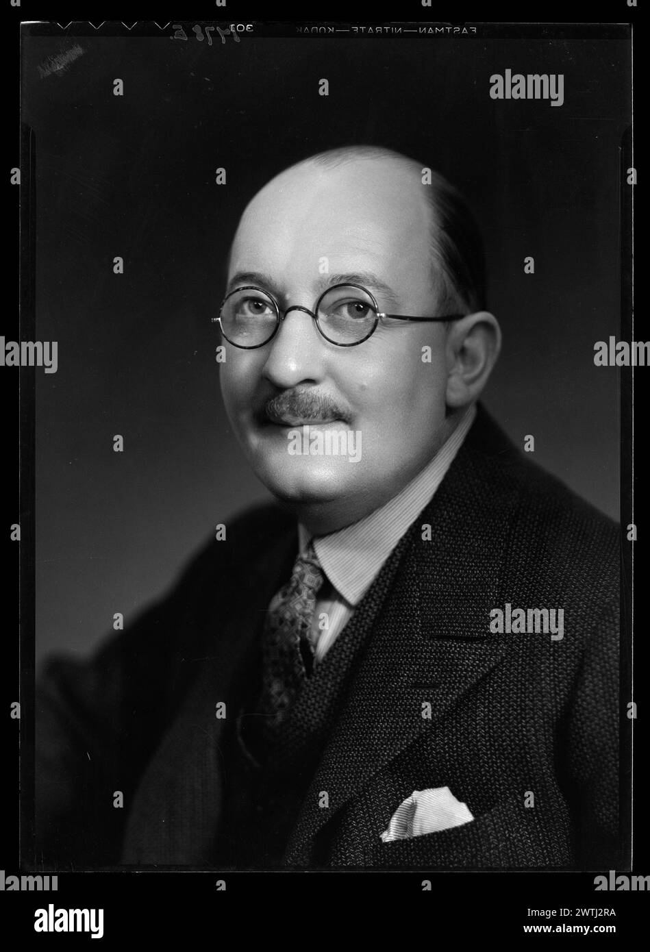 Man; inscribed 'Mr Rouse' Nitrate negatives, gelatin silver negatives ...