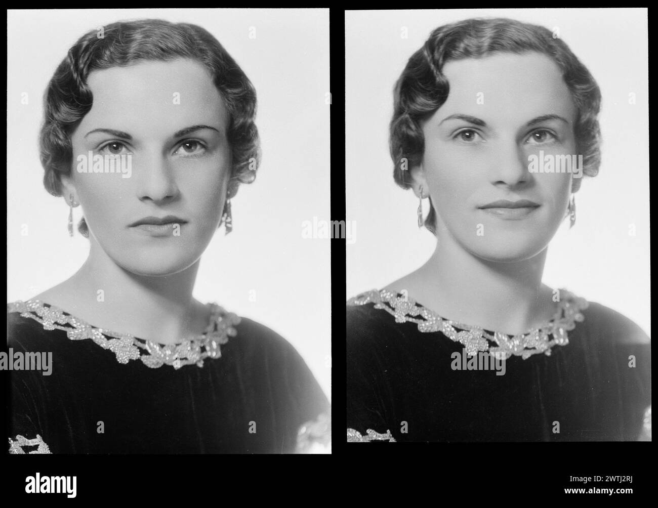 Woman; inscribed 'Miss E Webster' gelatin silver negatives, black-and ...