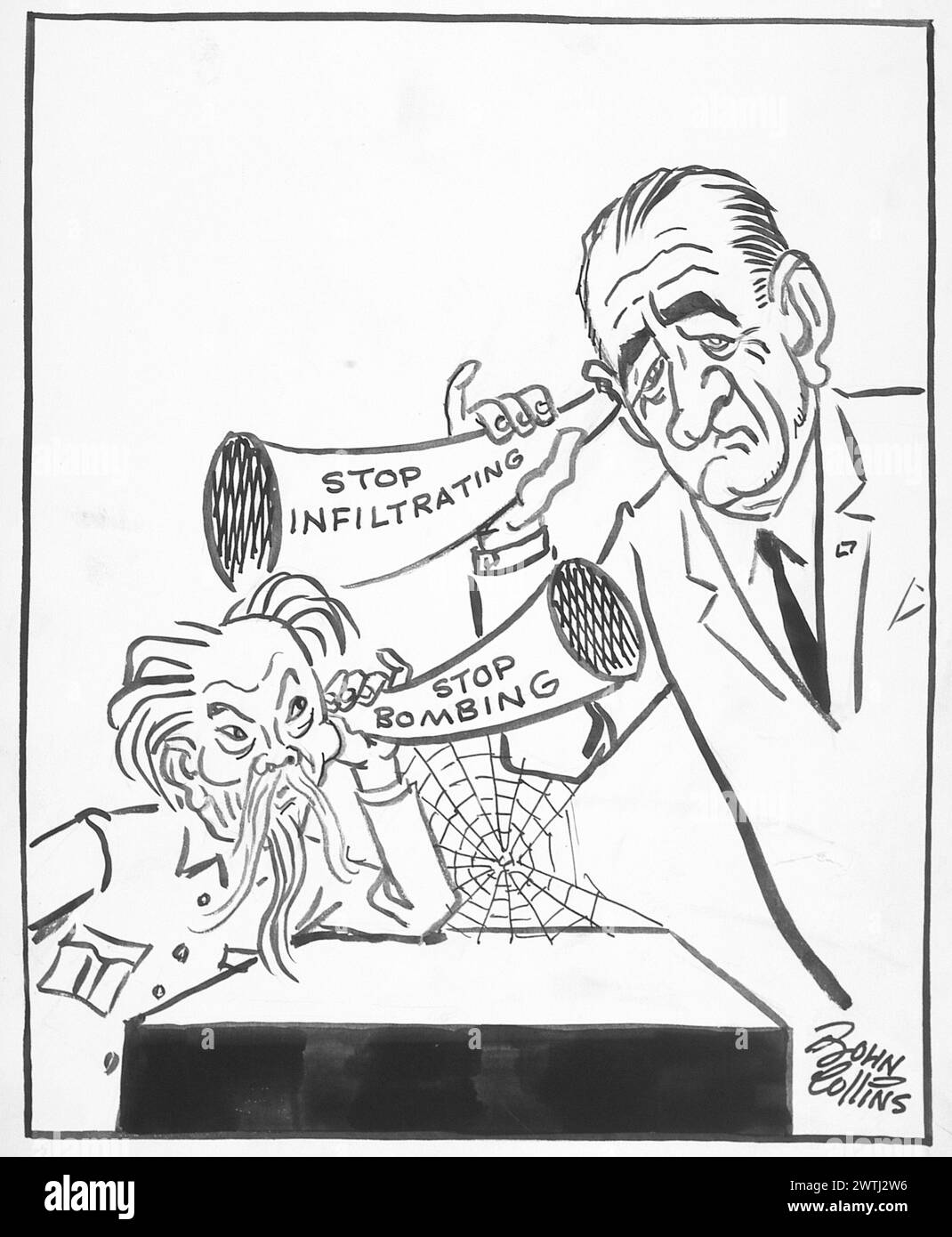 Debate cartoon Black and White Stock Photos & Images - Alamy