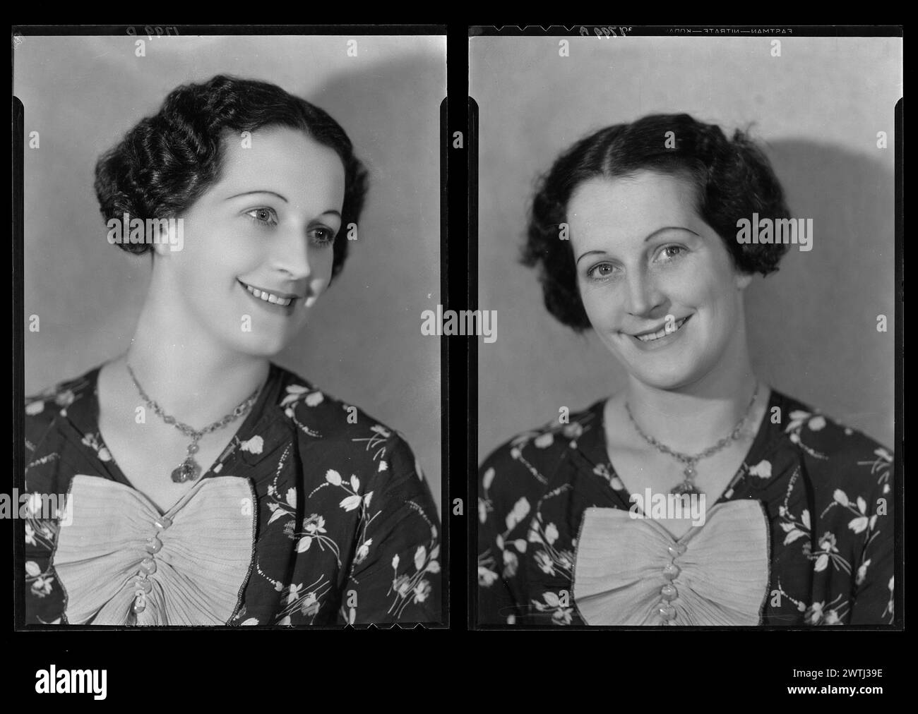 Woman; inscribed 'Miss Lee' Nitrate negatives, gelatin silver negatives ...