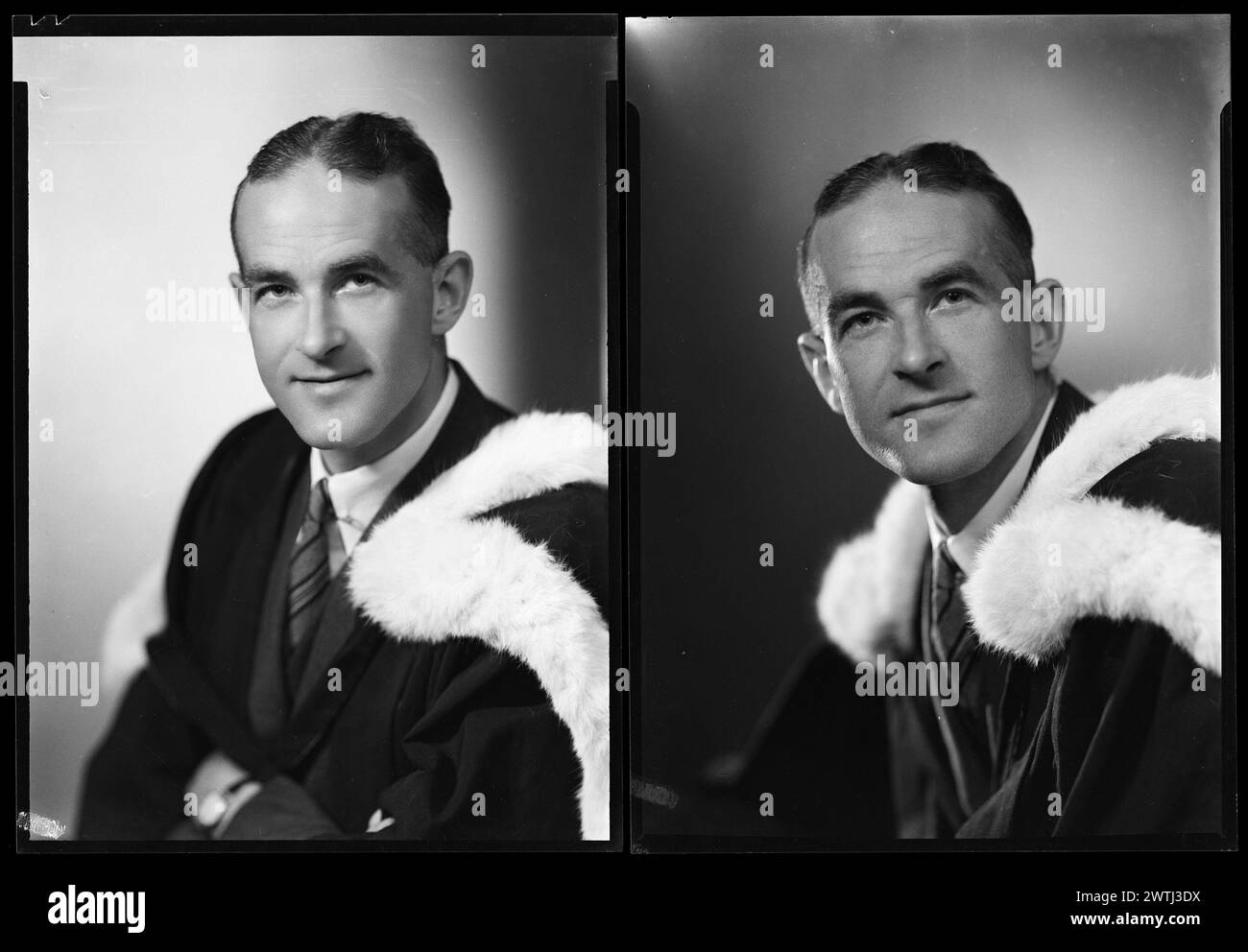 TWR Gibson black-and-white negatives, studio portraits, gelatin silver ...