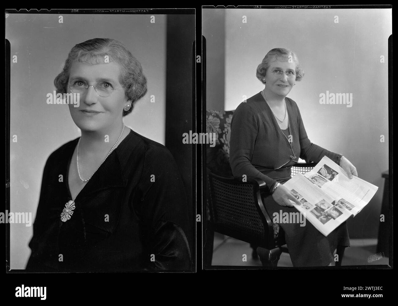Woman; inscribed 'Lady Myers' Nitrate negatives, gelatin silver ...