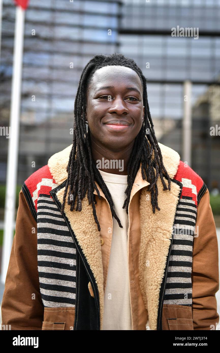 Paris, France. 18th Mar, 2024. Michelin-starred chef, Mory Sacko ...