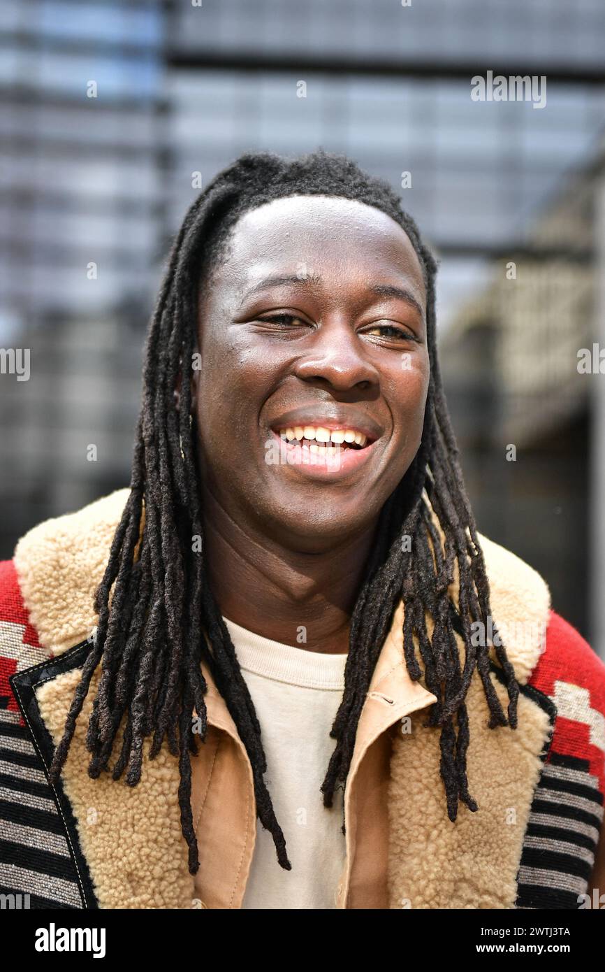 Paris, France. 18th Mar, 2024. Michelin-starred chef, Mory Sacko ...