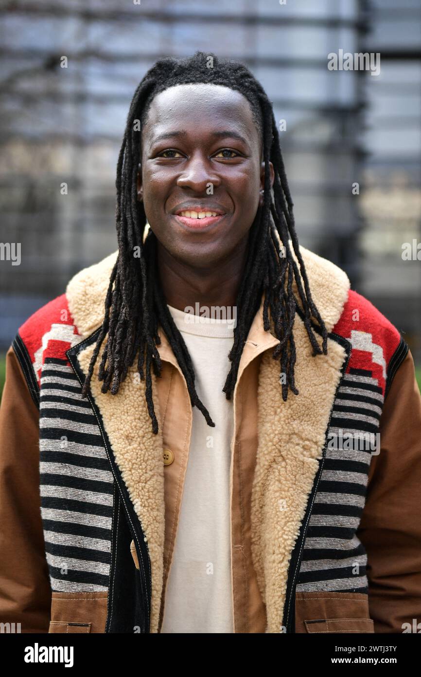 Paris, France. 18th Mar, 2024. Michelin-starred chef, Mory Sacko ...