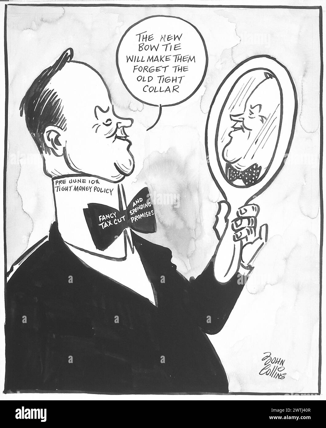 Cartoon - Lester the Well-Dressed Man. John Collins (1917-2007 Stock ...