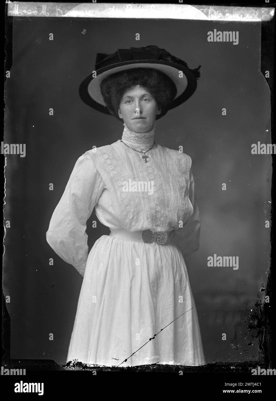 Mrs M. Keane black-and-white negatives, gelatin dry plate negatives ...
