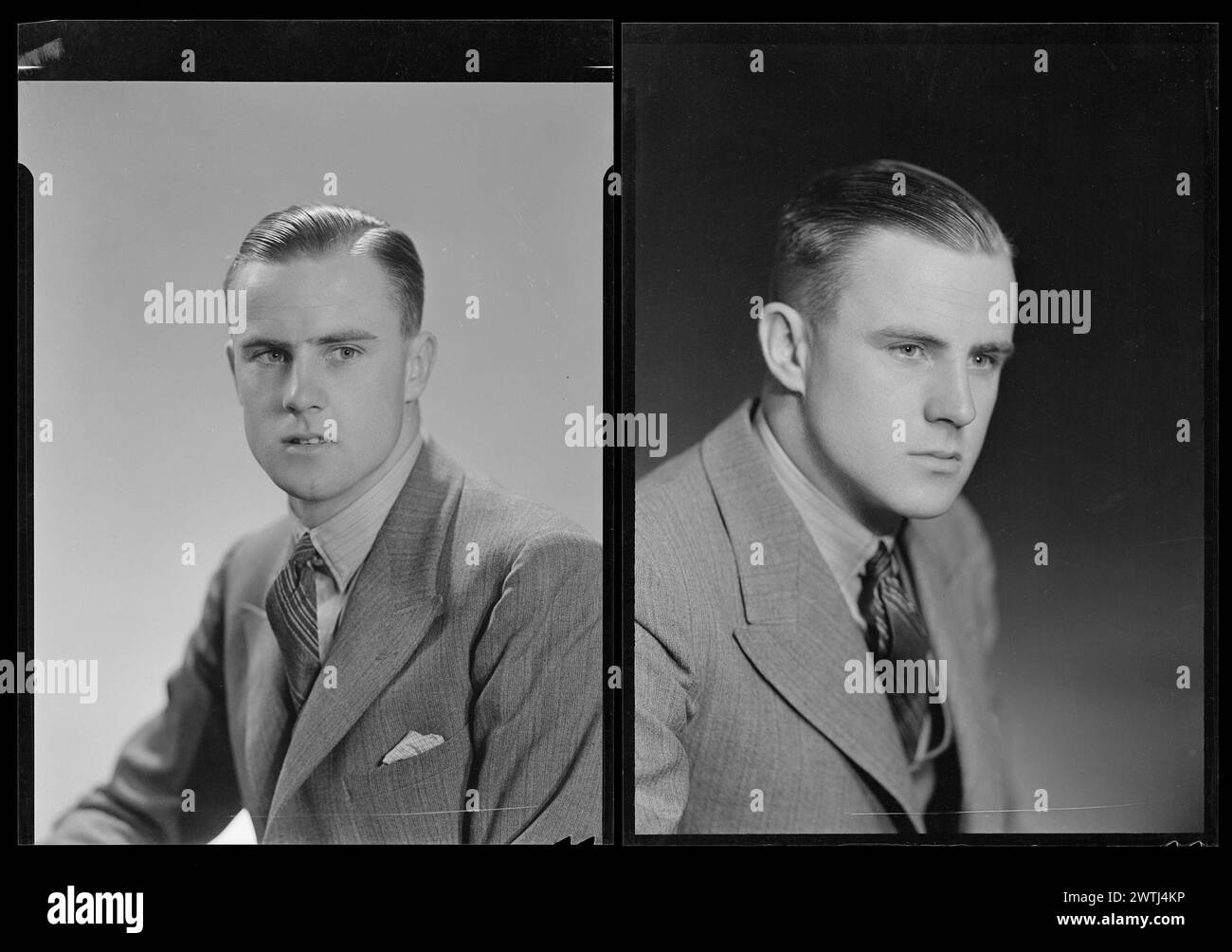 Mr WJ Polson gelatin silver negatives, black-and-white negatives ...