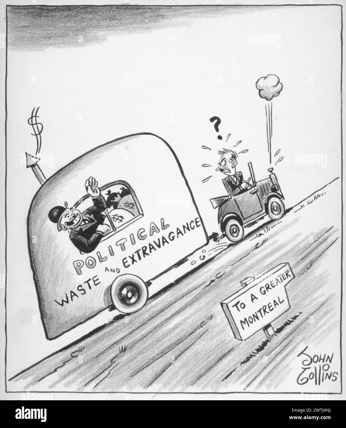 Cartoon trailer hi-res stock photography and images - Alamy