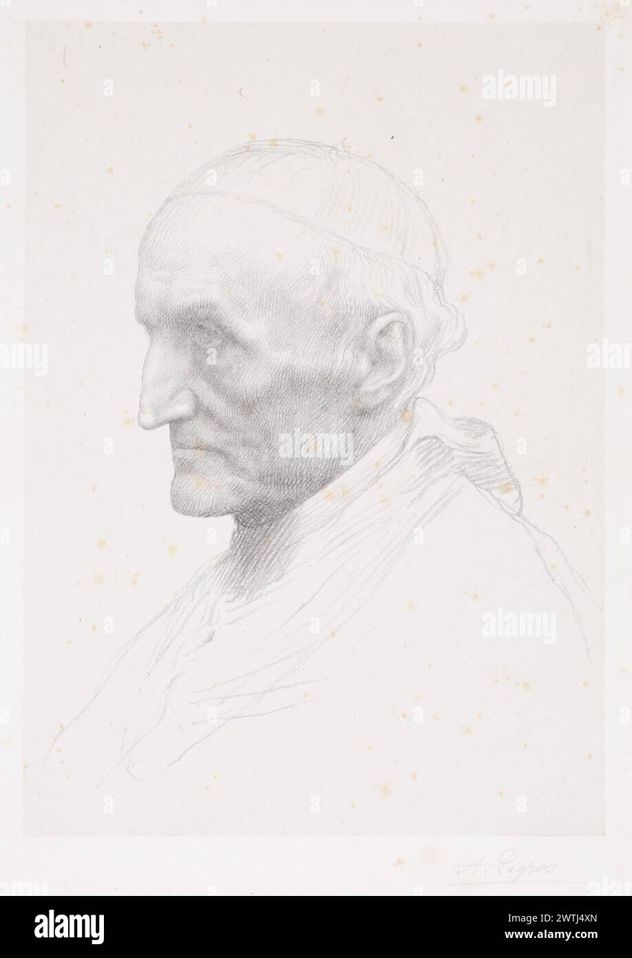 Cardinal Manning prints, lithographs, works on paper Stock Photo - Alamy