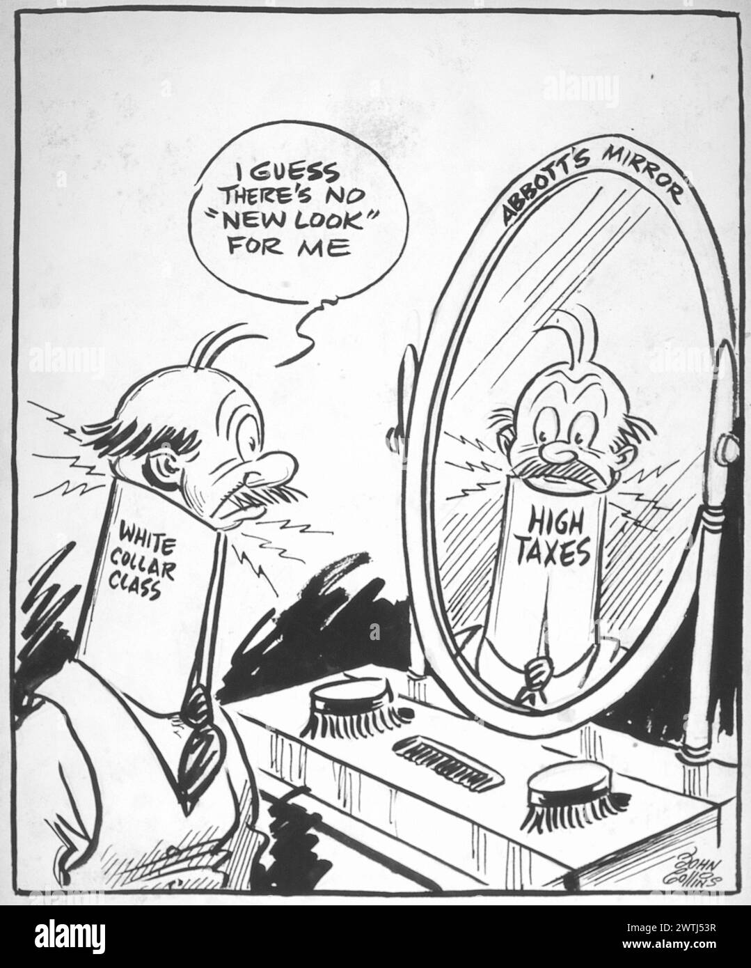 The forgotten man cartoon hi-res stock photography and images - Alamy