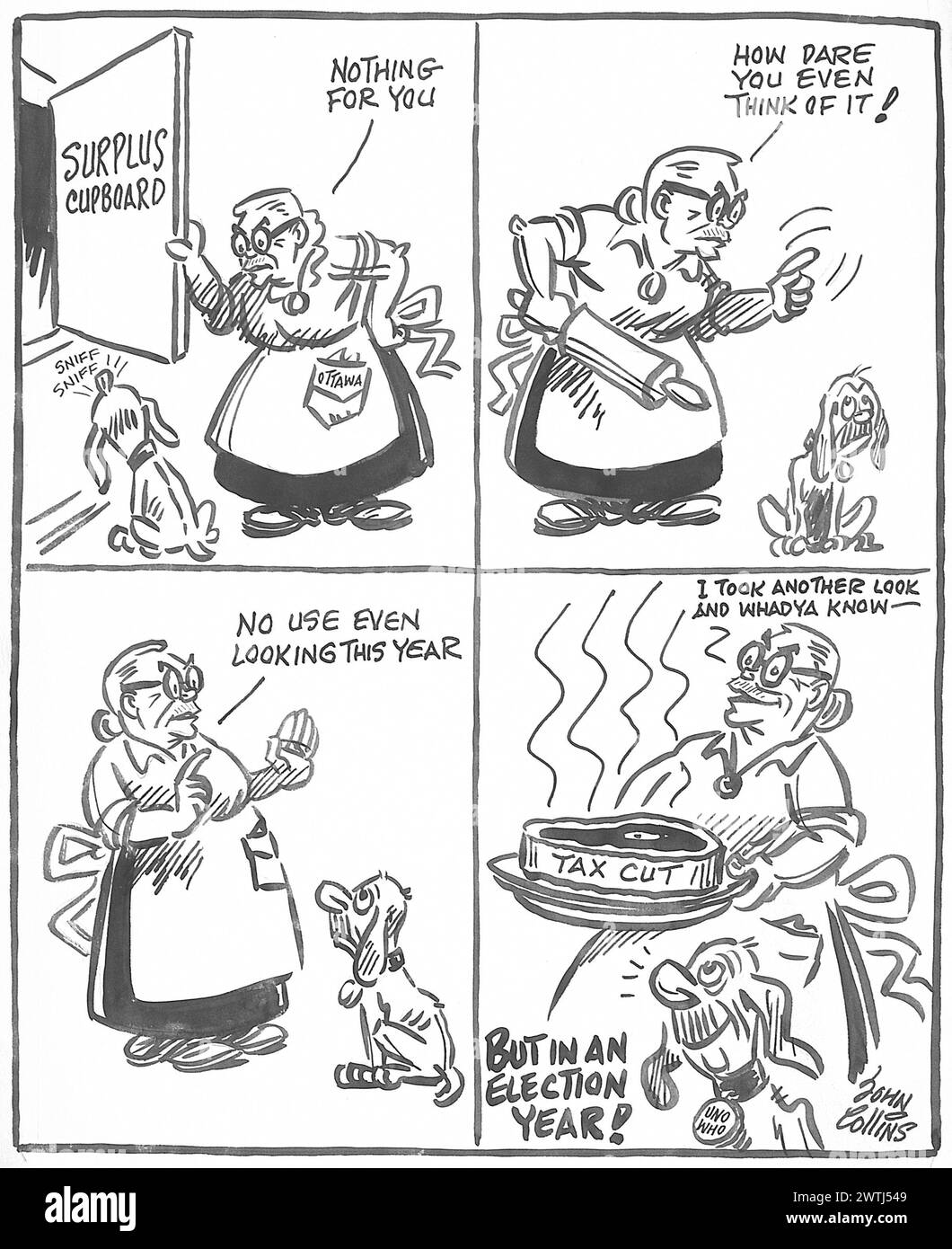 Cartoon old mother hubbard Black and White Stock Photos & Images - Alamy
