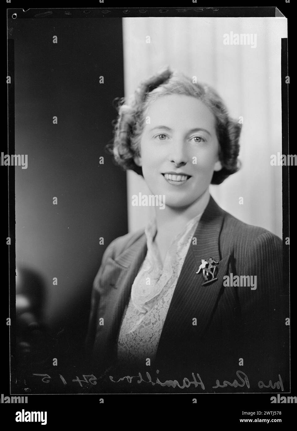 Mrs Rose Hamilton gelatin silver negatives, black-and-white negatives ...
