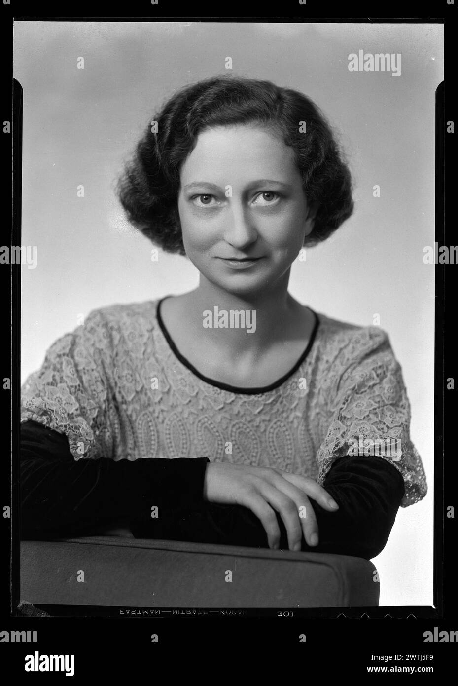 Woman; inscribed 'Mrs Bolton' Nitrate negatives, gelatin silver ...