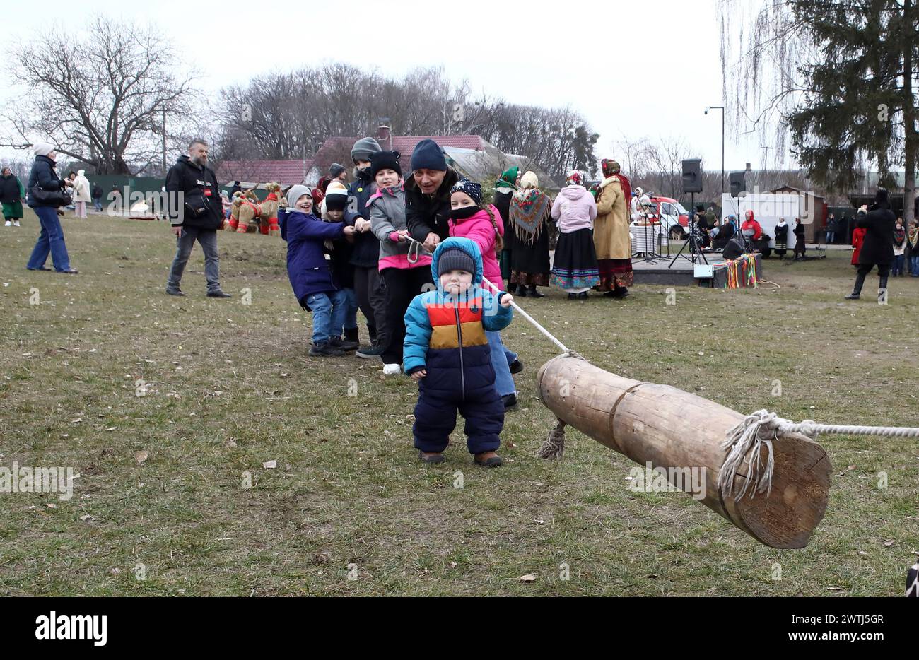 KYIV, UKRAINE - MARCH 16, 2024 - The competition is held as part of the ...