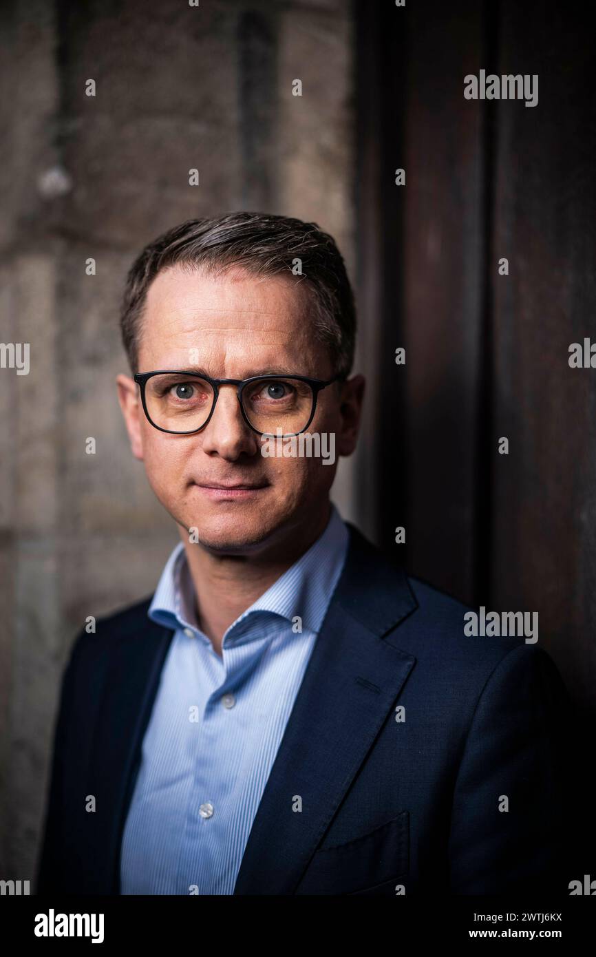 CDU general secretary Carsten Linnemann portrayed at the CDU policy ...