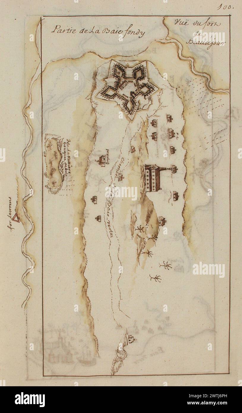 Map of beausejour hi-res stock photography and images - Alamy