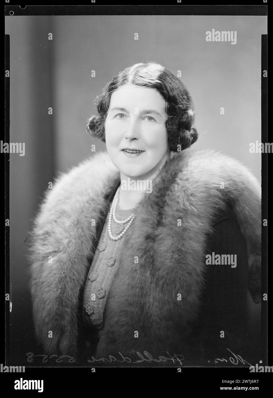 Mrs Haldane black-and-white negatives, studio portraits, gelatin silver ...