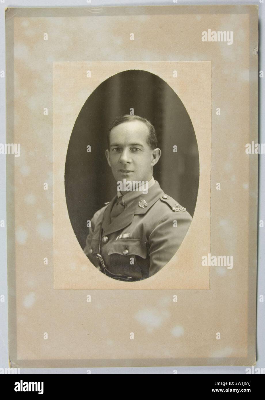 Second Lieutenant Robert A. Young, M.C. photographic prints, gelatin ...