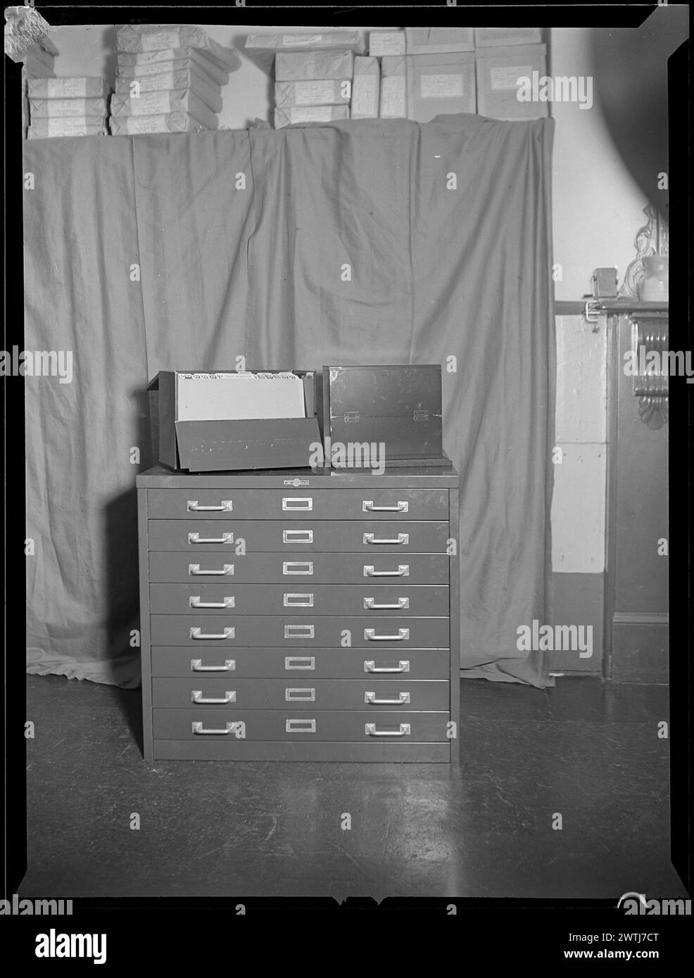 Roneo Office fittings gelatin silver negatives, black-and-white ...