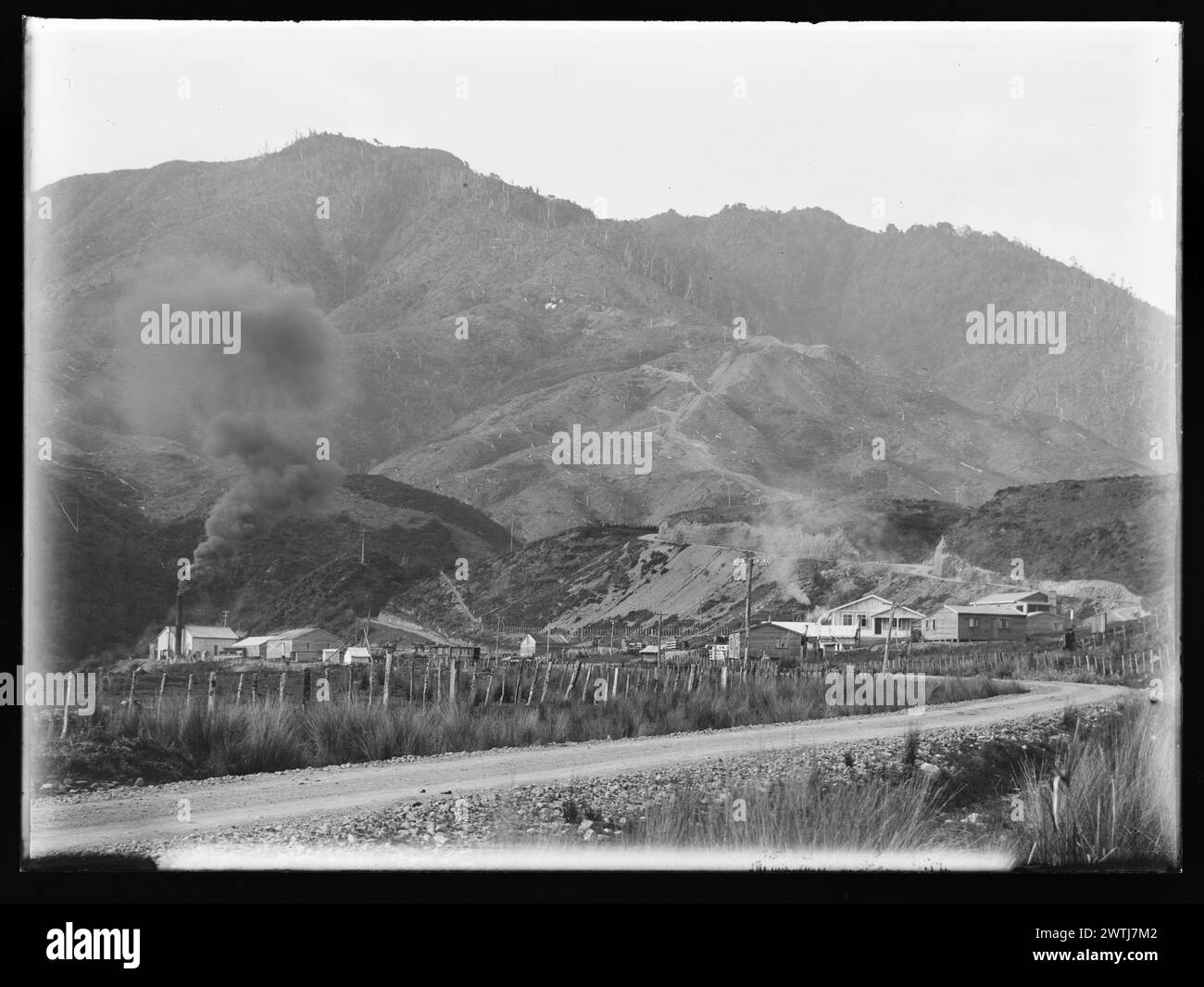 Camp river road Black and White Stock Photos & Images - Alamy