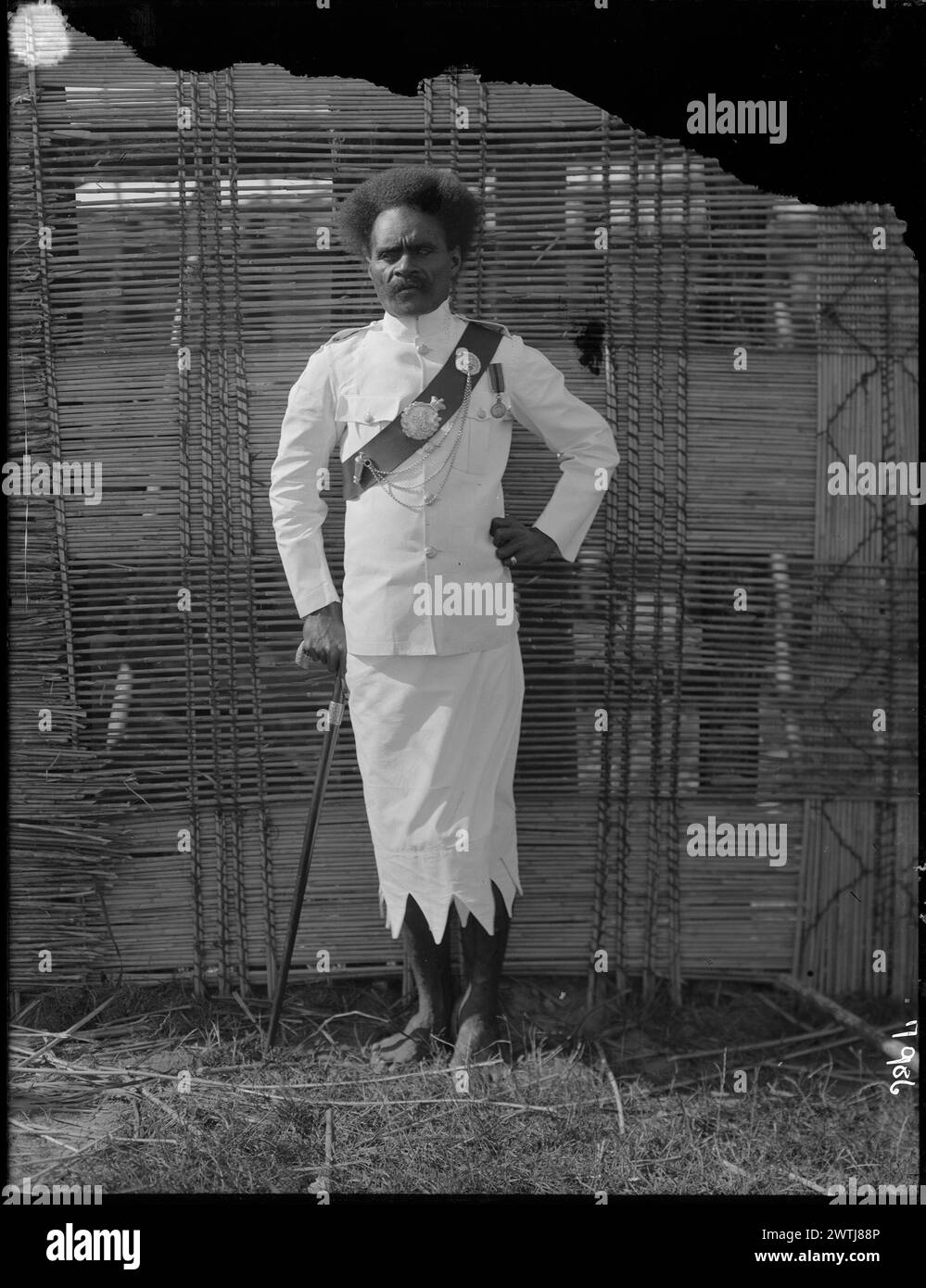 Fijian chief hi-res stock photography and images - Alamy