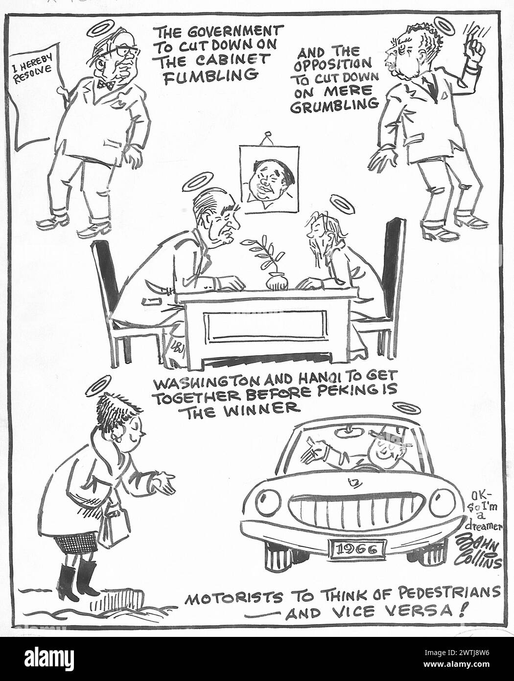Cartoon new ? john Black and White Stock Photos & Images - Alamy