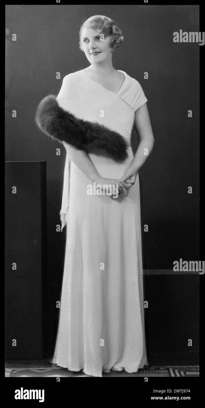 Model; inscribed 'Kirkcaldies' gelatin silver negatives, black-and ...