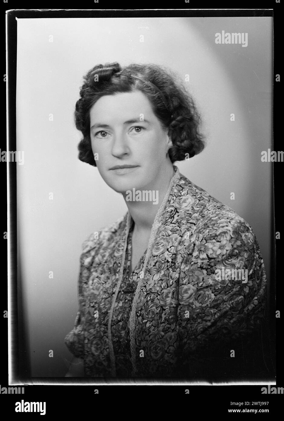 Woman; inscribed 'Mrs J. Annison' gelatin silver negatives, black-and ...