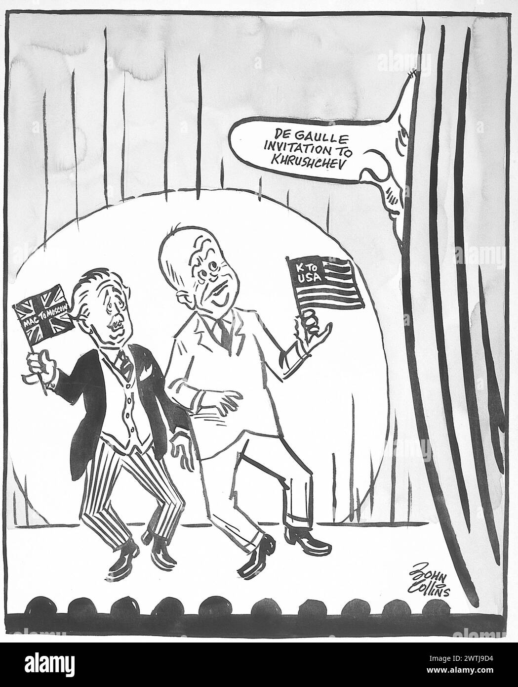 Cartoon - Everybody Wants to Get into the Act. John Collins (1917-2007 ...