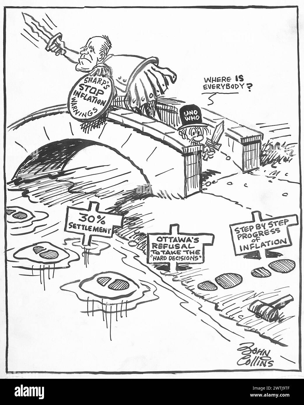 Horatius at the bridge Black and White Stock Photos & Images - Alamy