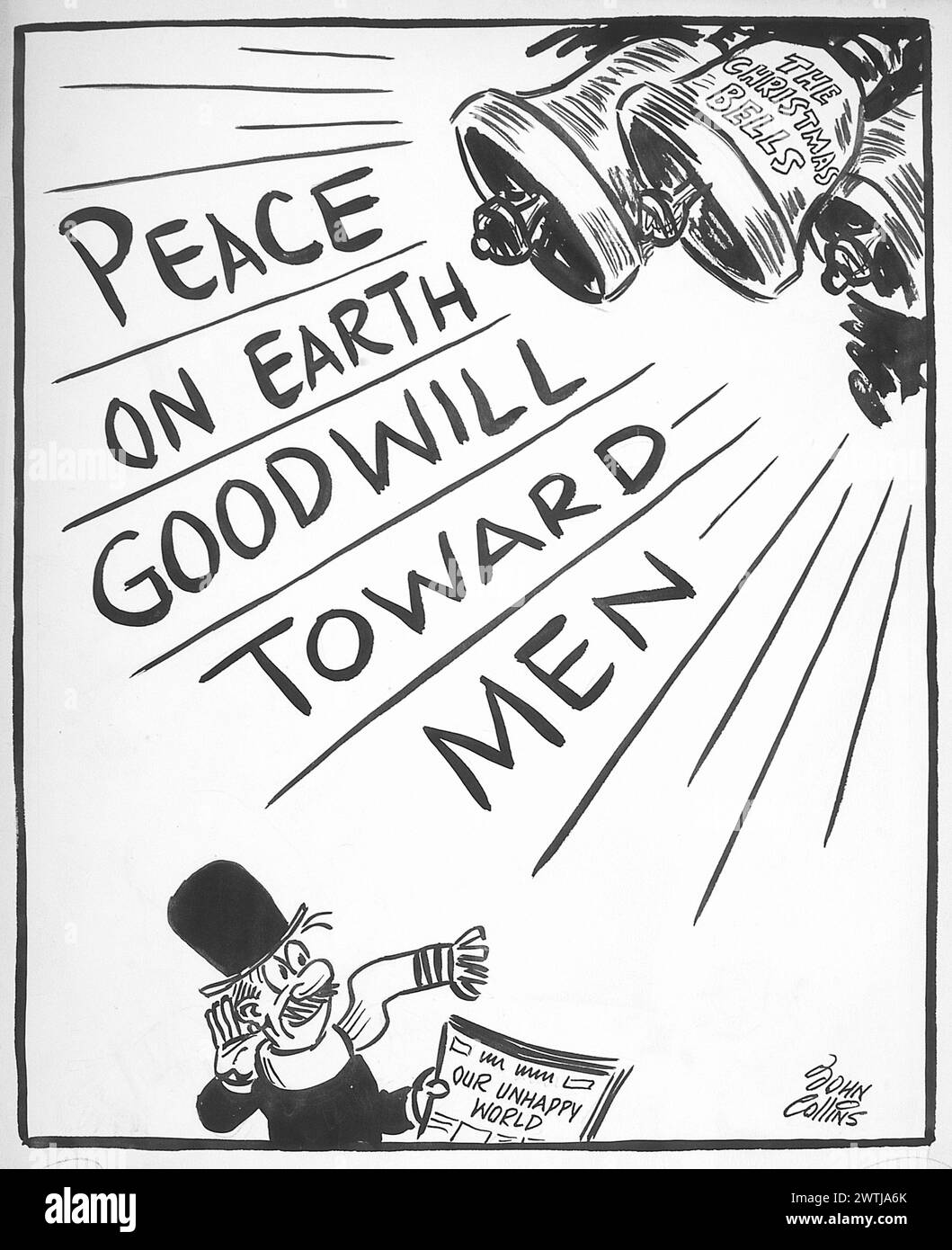 Cartoon - If Only the Echoes Would Last 365 Days a Year. John Collins ...