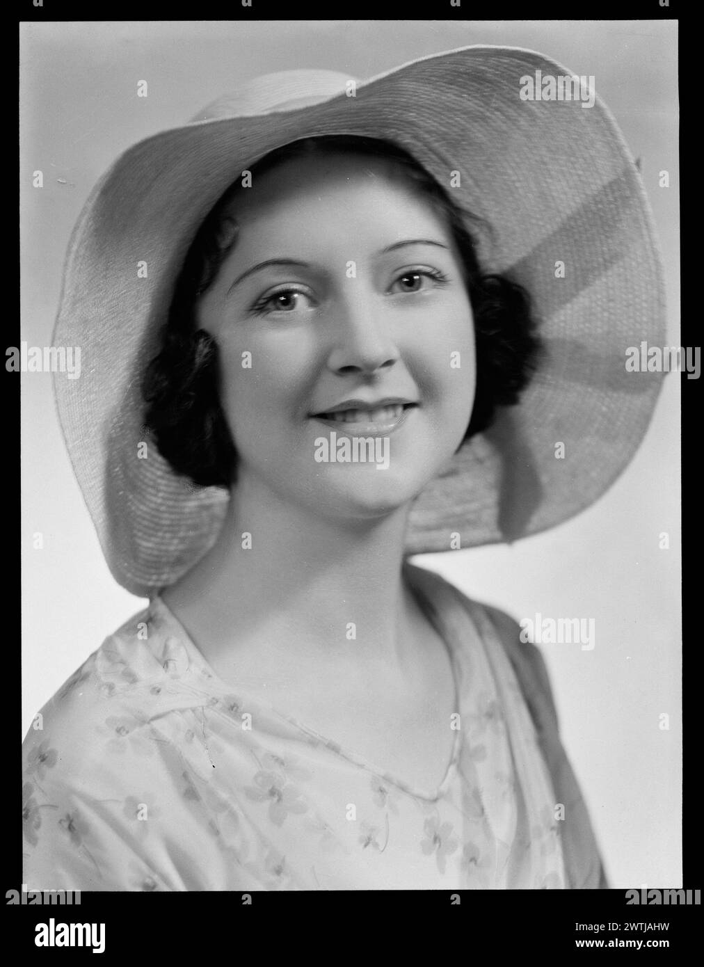Woman; inscribed 'Miss McGowan' gelatin silver negatives, black-and ...