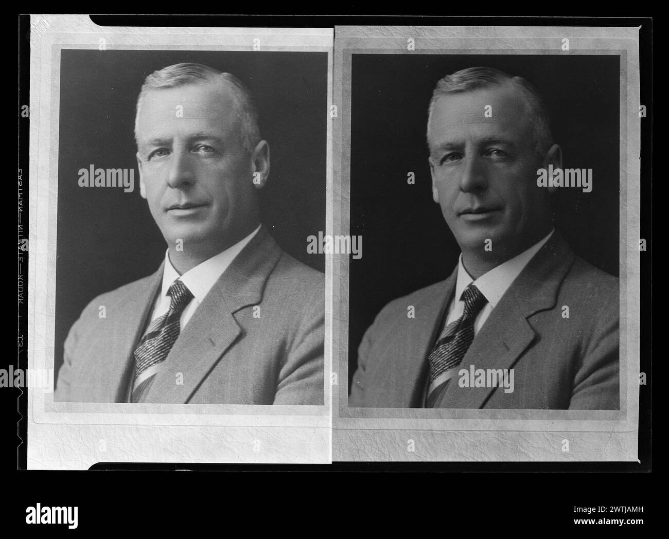 Man; inscribed 'Mr Samuels' Nitrate negatives, gelatin silver negatives ...