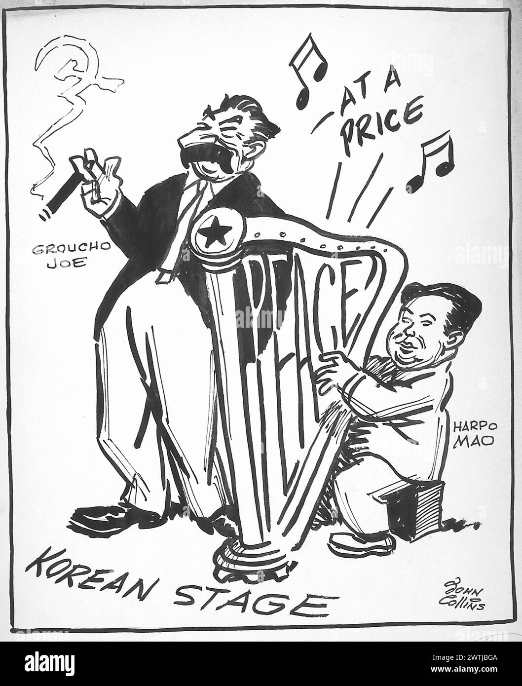 Cartoon - Those Marx Brothers Again. John Collins (1917-2007 Stock ...