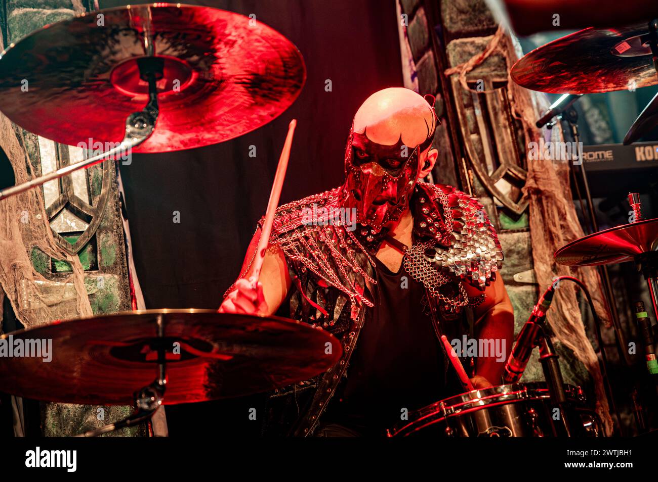 Copenhagen, Denmark. 17th Mar, 2024. The international metal band All ...