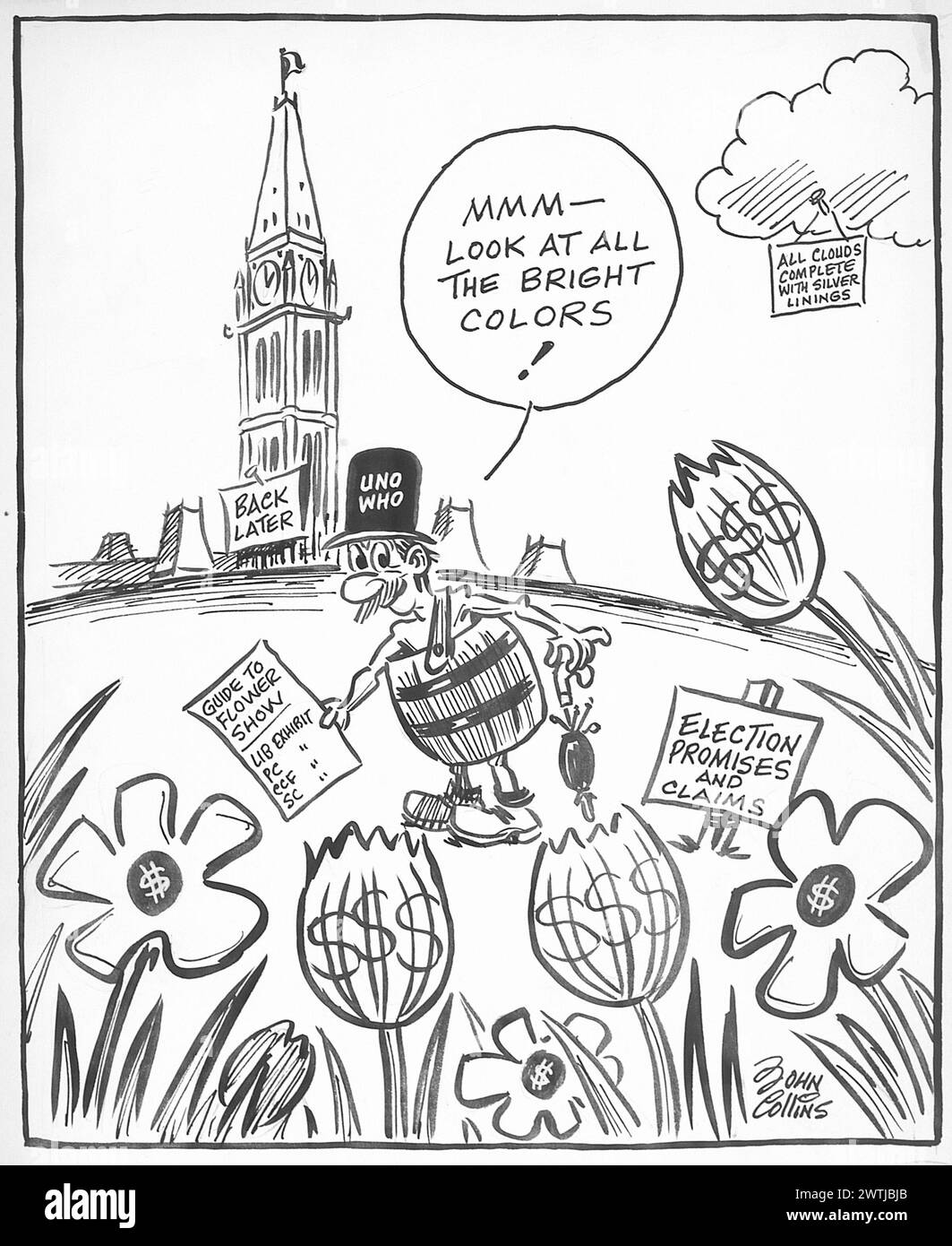 June is bustin out Black and White Stock Photos & Images - Alamy