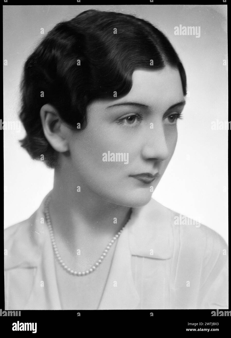 Woman; inscribed 'Miss Graves' gelatin silver negatives, black-and ...