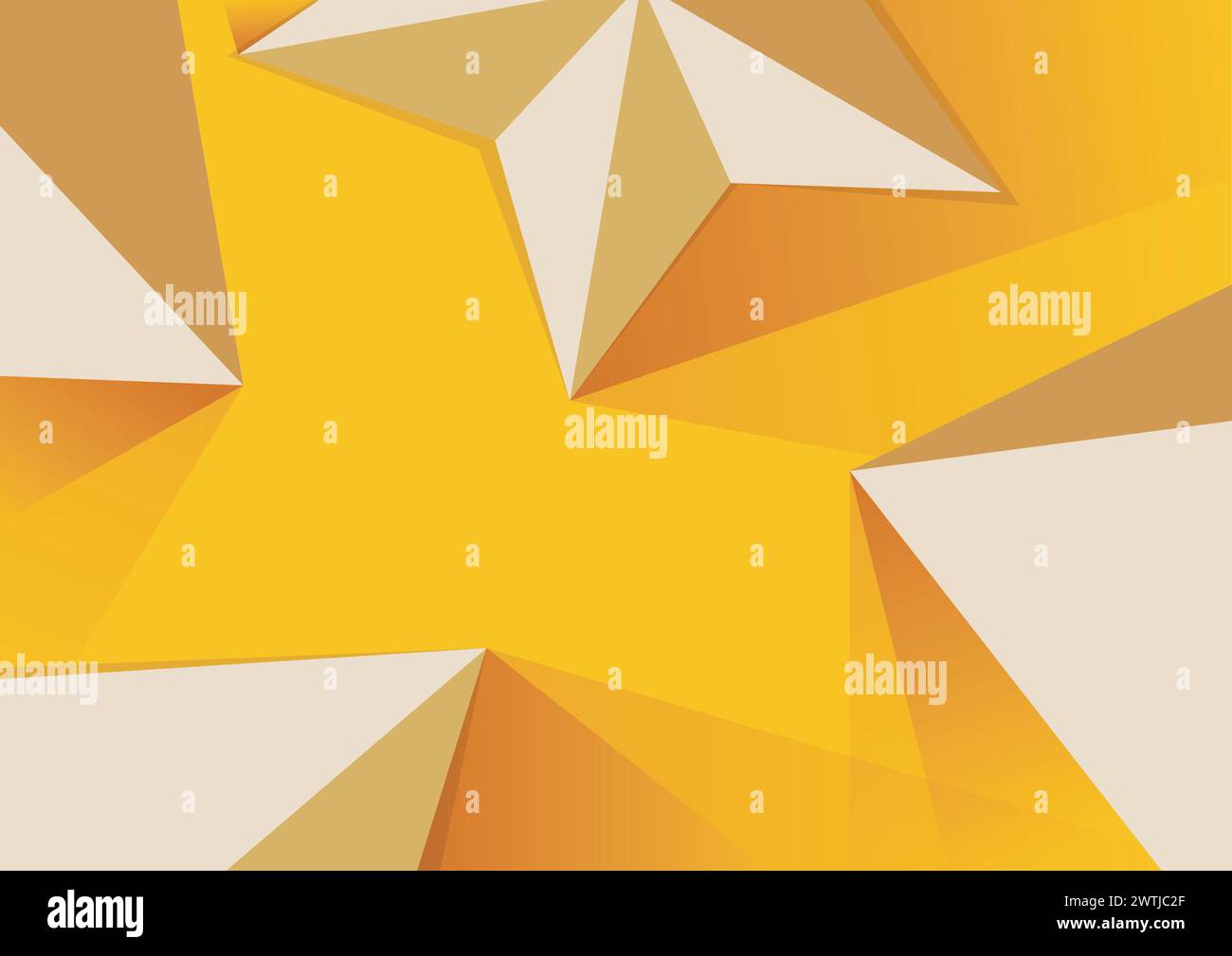 Abstract Polygonal Pyramid and Star Background, Vector Illustration Stock Vector Image & Art - Alamy
