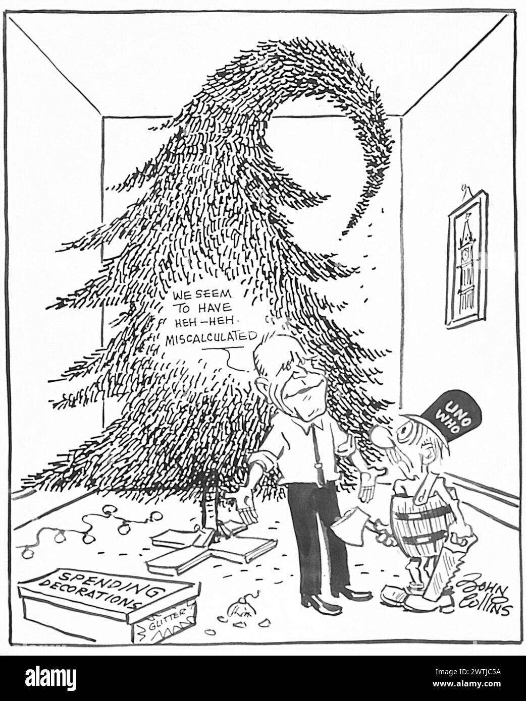 Tree political cartoon 20th century hi-res stock photography and images ...
