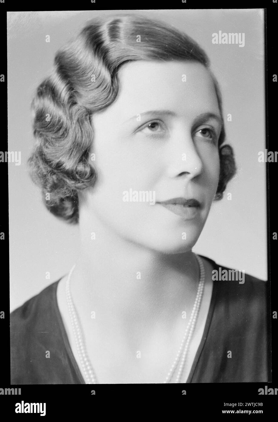 Woman; inscribed 'Mrs Seth Smith' gelatin silver negatives, black-and-white negatives, studio ...