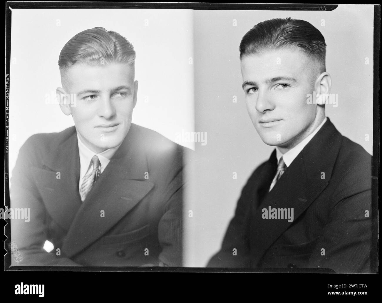 Man; inscribed 'Mr Percival' Nitrate negatives, gelatin silver ...