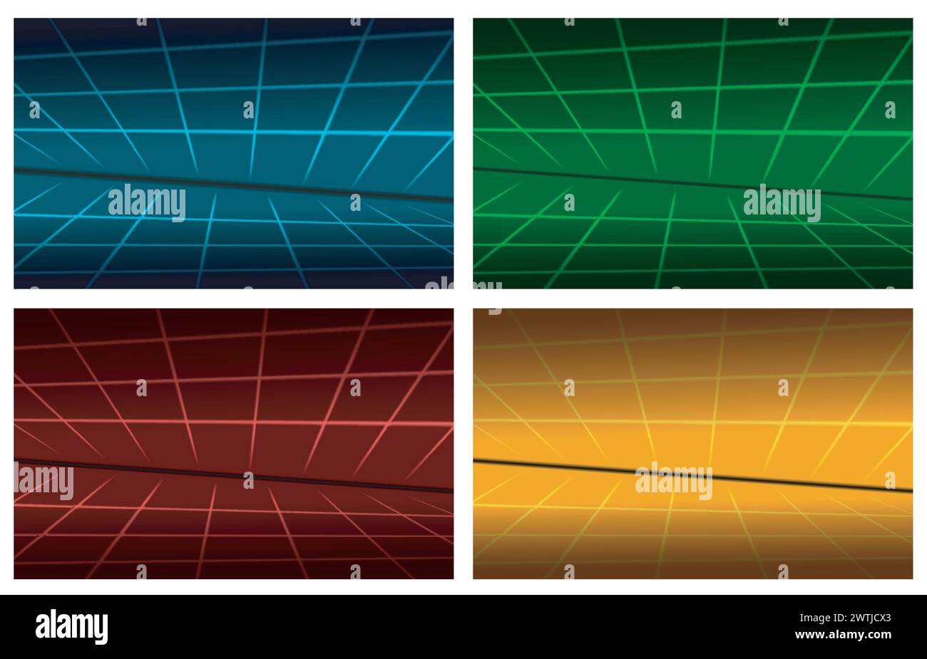 Abstract Colored Background Sets, Vector Illustration Stock Vector Image & Art - Alamy