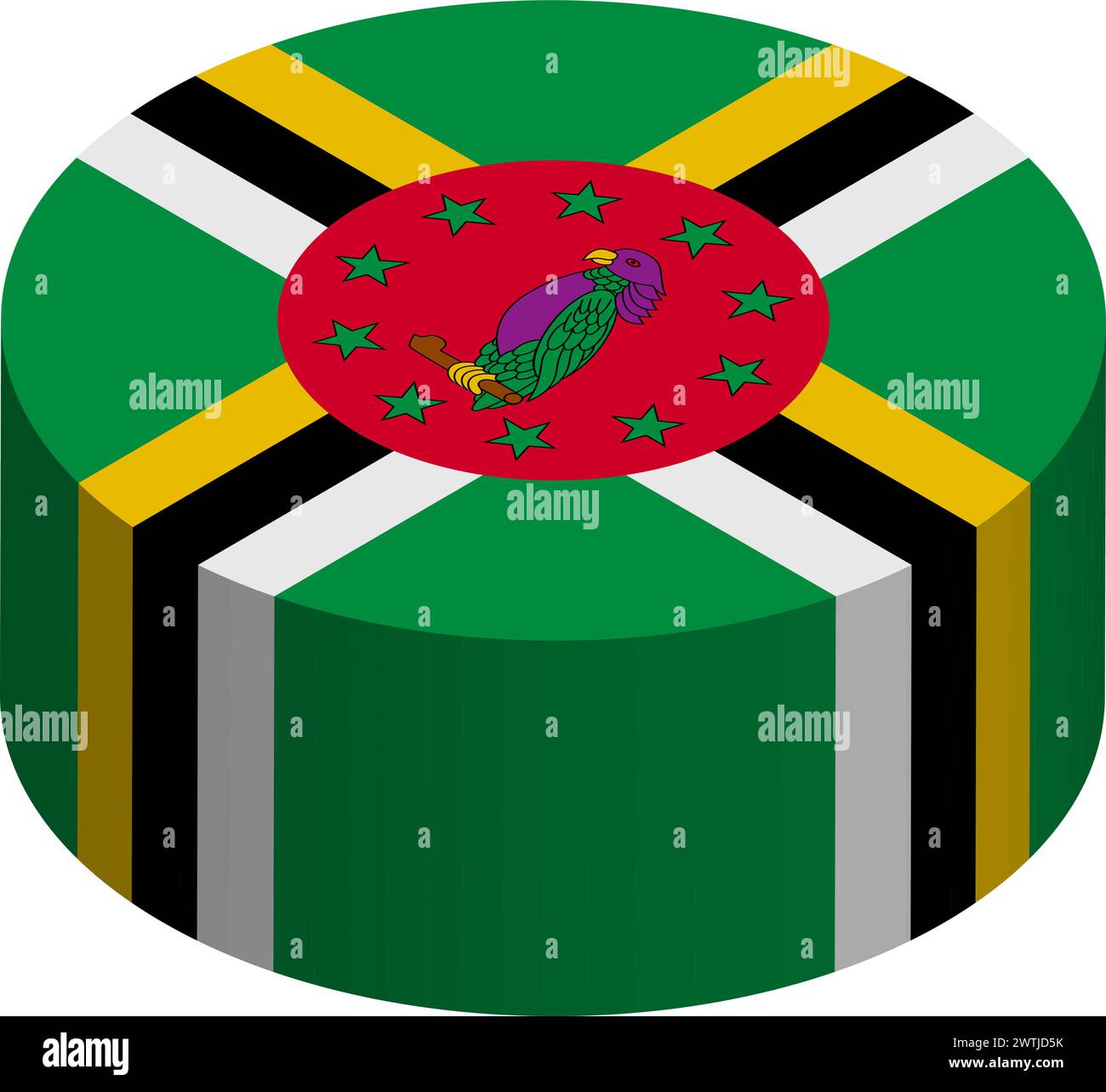 Dominica 3d Stock Vector Images - Alamy