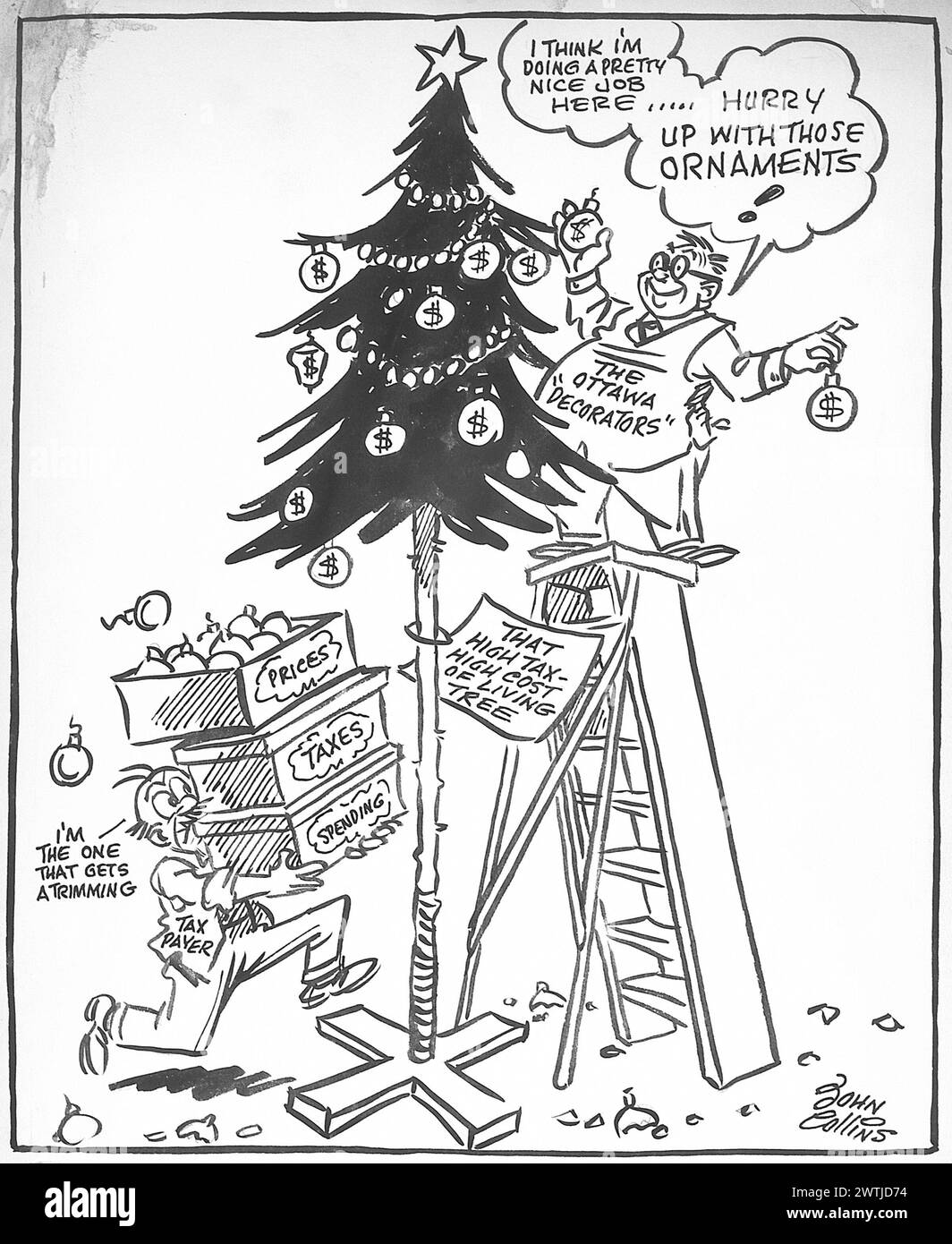 Tree political cartoon 20th century hi-res stock photography and images ...