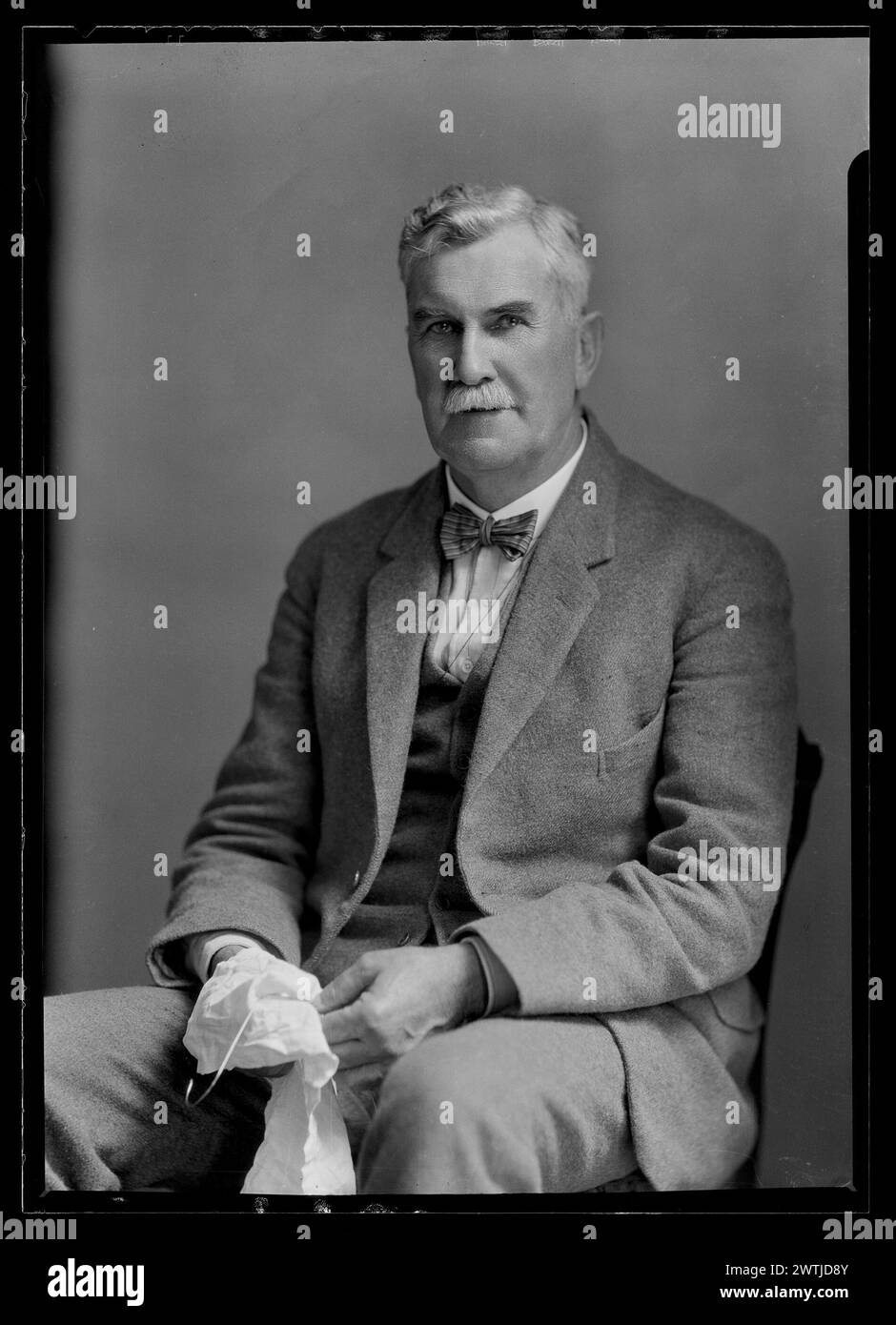 Portrait of an unidentified man gelatin silver negatives, black-and ...